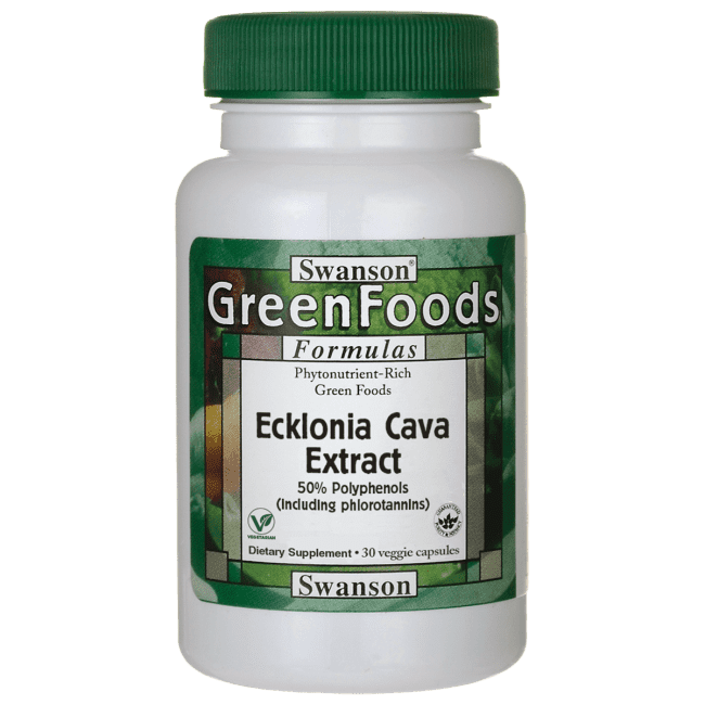 Swanson Ecklonia Cava Extract 30 Veggie Capsules - Walmart.com ...