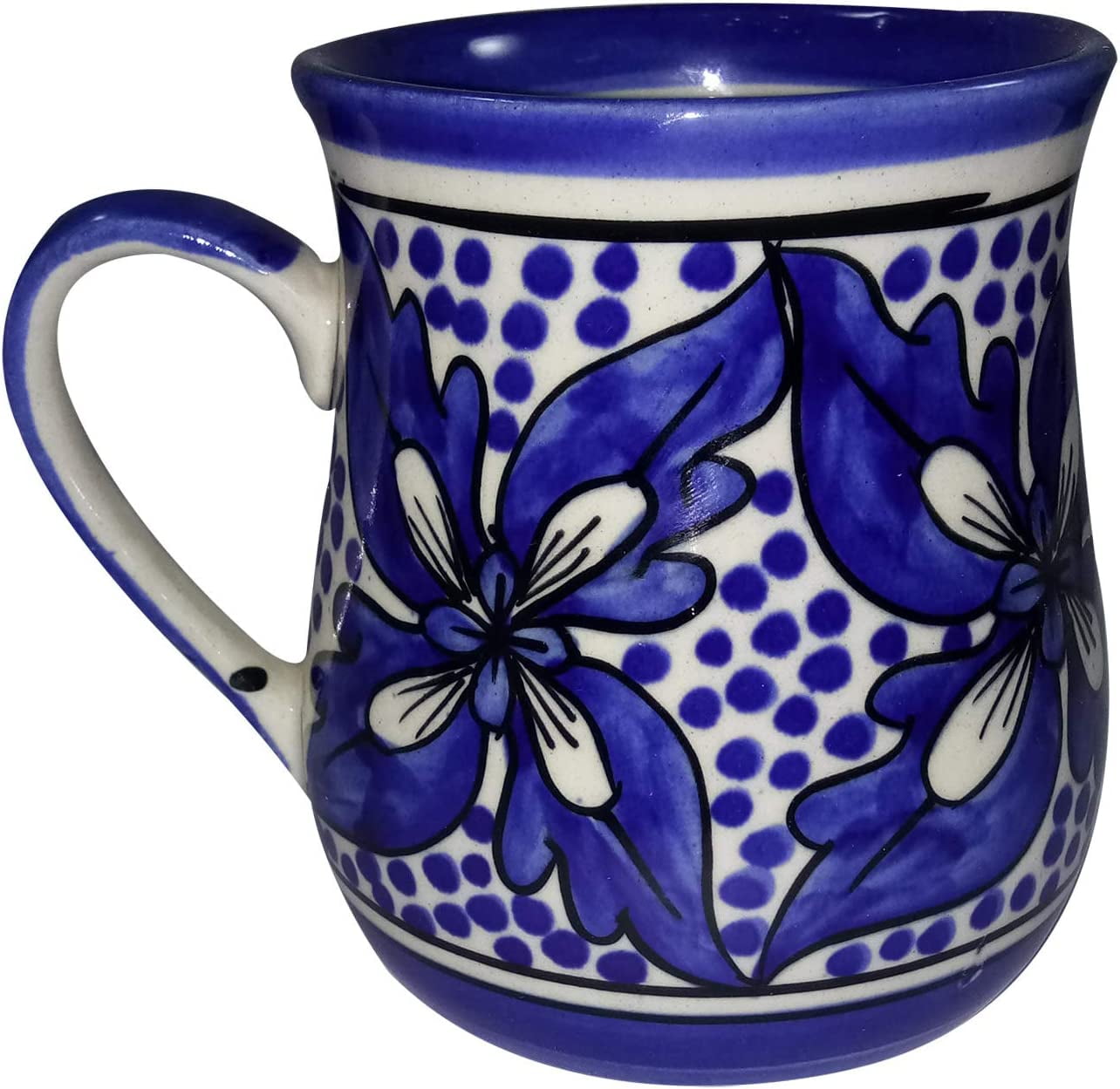 India Meets India Handicraft Ceramic Mug Tea Mug Ceramic Coffee Mug 250 ...