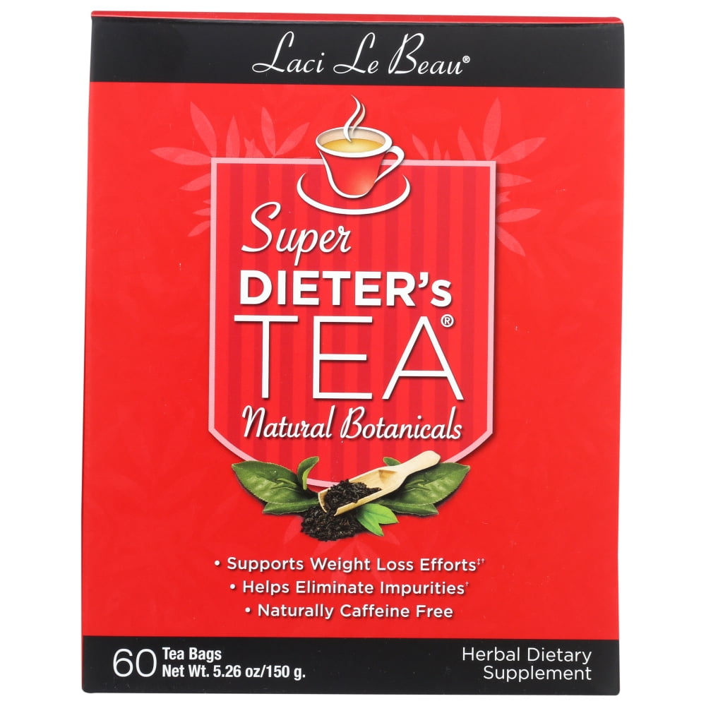 Laci Le Beau Super Dieter'S Tea All Natural Botanicals, 60 Tea Bags ...