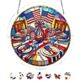 83pcs 4th of July Acrylic Puzzle Toys American Flag Star Firework ...