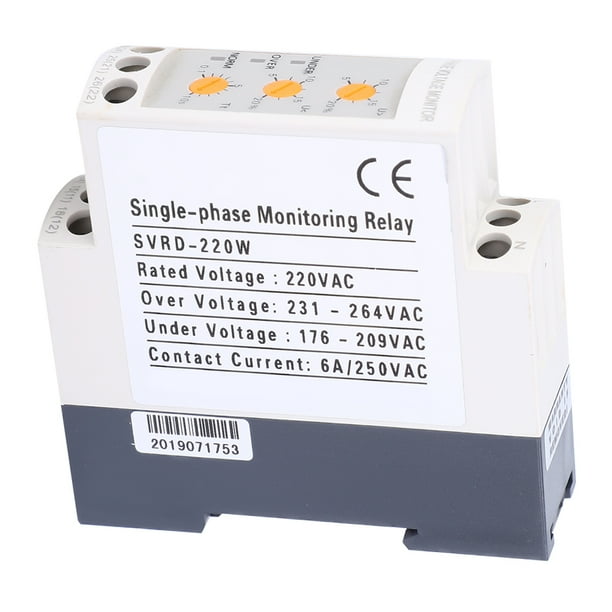 Voltage Protector, Single Phase Power Relay Overvoltage Protector, With ...