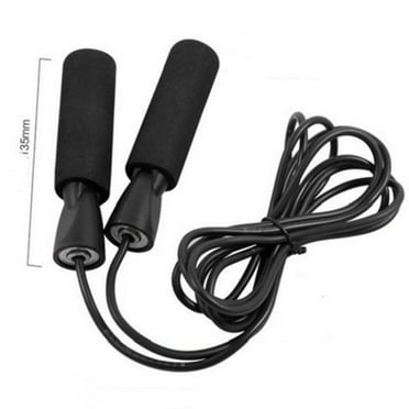 Indoor Speed Jump Rope with Small PVC Handles for Cardio Fitness, Teens ...