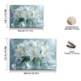 2D Flat, Framed, 1pc White Lily Canvas Art Elegant Calla Lily Wall ...