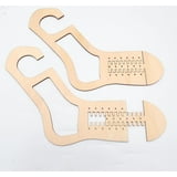 Tainini 2Pieces Sock Blockers Wooden Sock Blocker For Knitting Crochet ...