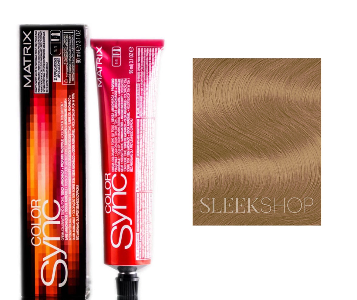 7M Blond Mocha Matrix SoColor Color Sync Pre Bonded Demi Permanent 7M Blond Mocha Matrix SoColor Color Sync Pre Bonded Demi Permanent