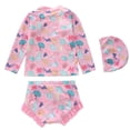 Big Girls Swim Suits Cartoon Three Piece Suitable For Children And ...