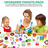 82 PCS Fidget Toy Pack, Sensory Gifts for Stress Relief, Autism, Party Favors, Pinata Fillers ...