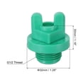 G1/2" Male Thread PPR Pipe Fitting End Cap with Butterfly Tubing ...