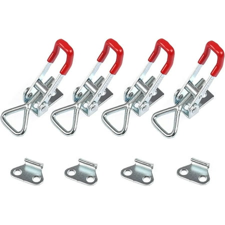 4 Pieces Metal Toggle Latch, Adjustable Toggle Latches, Quick Release ...