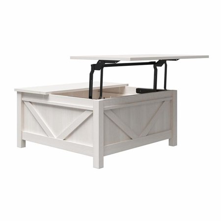 Ameriwood Home Farmington Lift-Top Coffee Table in Ivory Pine | Walmart Canada
