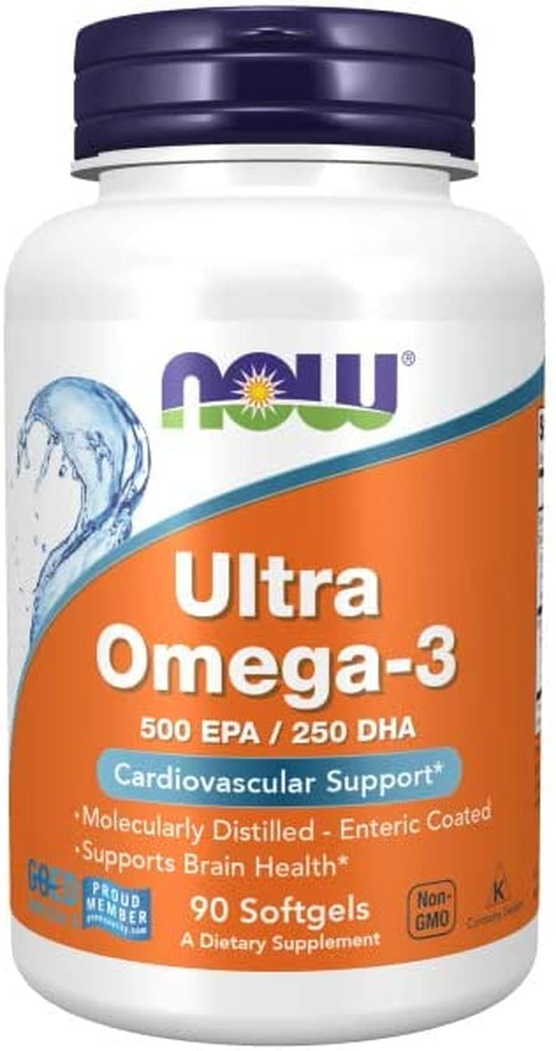omega 3 NOW Ultra Omega 3 500 epa 250 dha 90 Softgels | Bodega Aurrera en línea