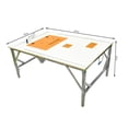 Multifunctional Woodworking Workbench Small Saw Table Portable Folding ...