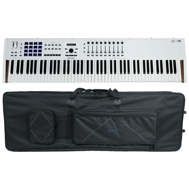 Arturia KeyLab 88 MkII USB MIDI 88-Key Keyboard Controller in White ...