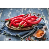 300 Seeds LONG Red CAYENNE PEPPER Capsicum Annuum Vegetable Seeds ...