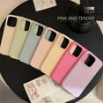 ins solid color simple iphone16pro max suitable for 15 apple phone case ...