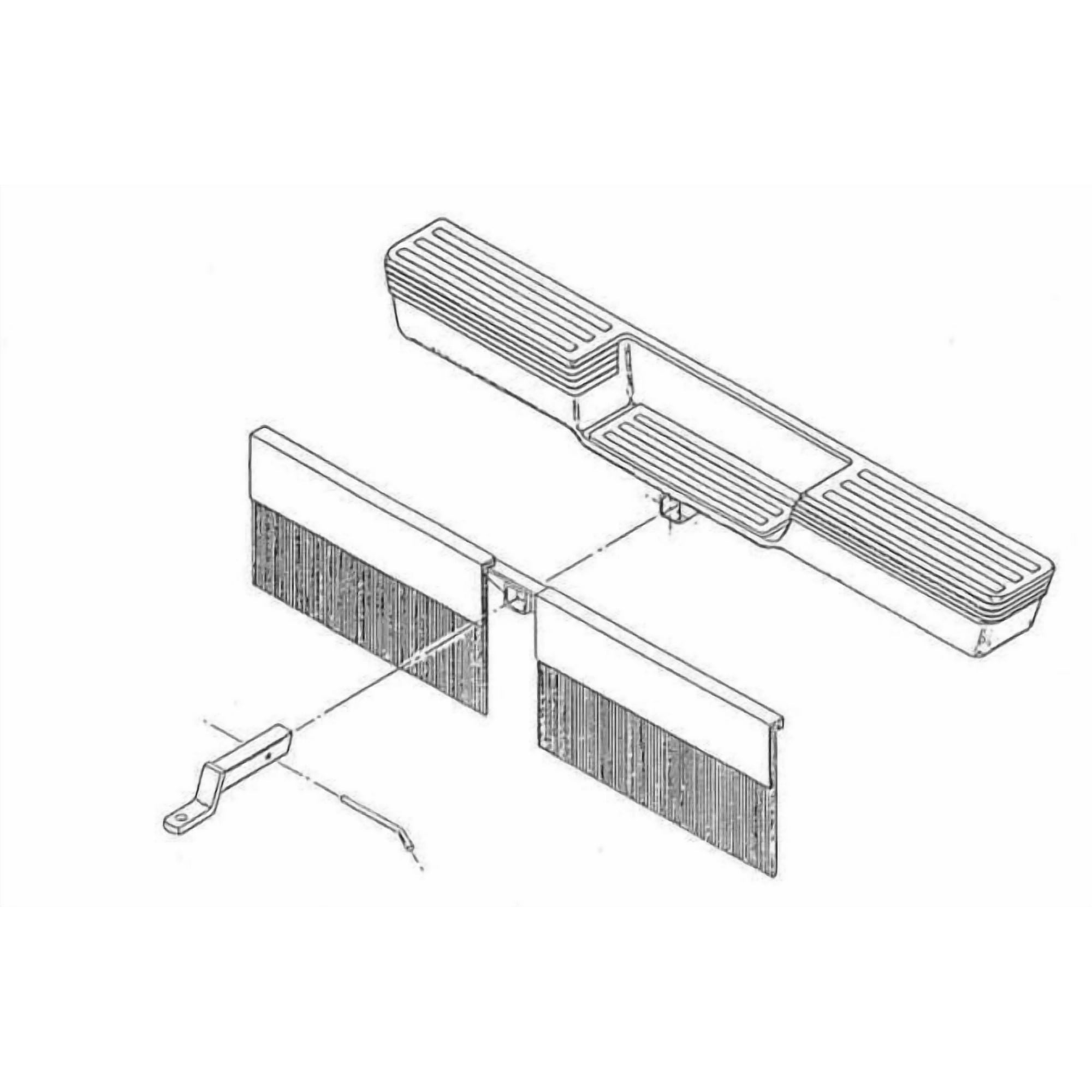 Click here for Industrial Brush Towed Vehicle Shield 3009796 Hitc... prices