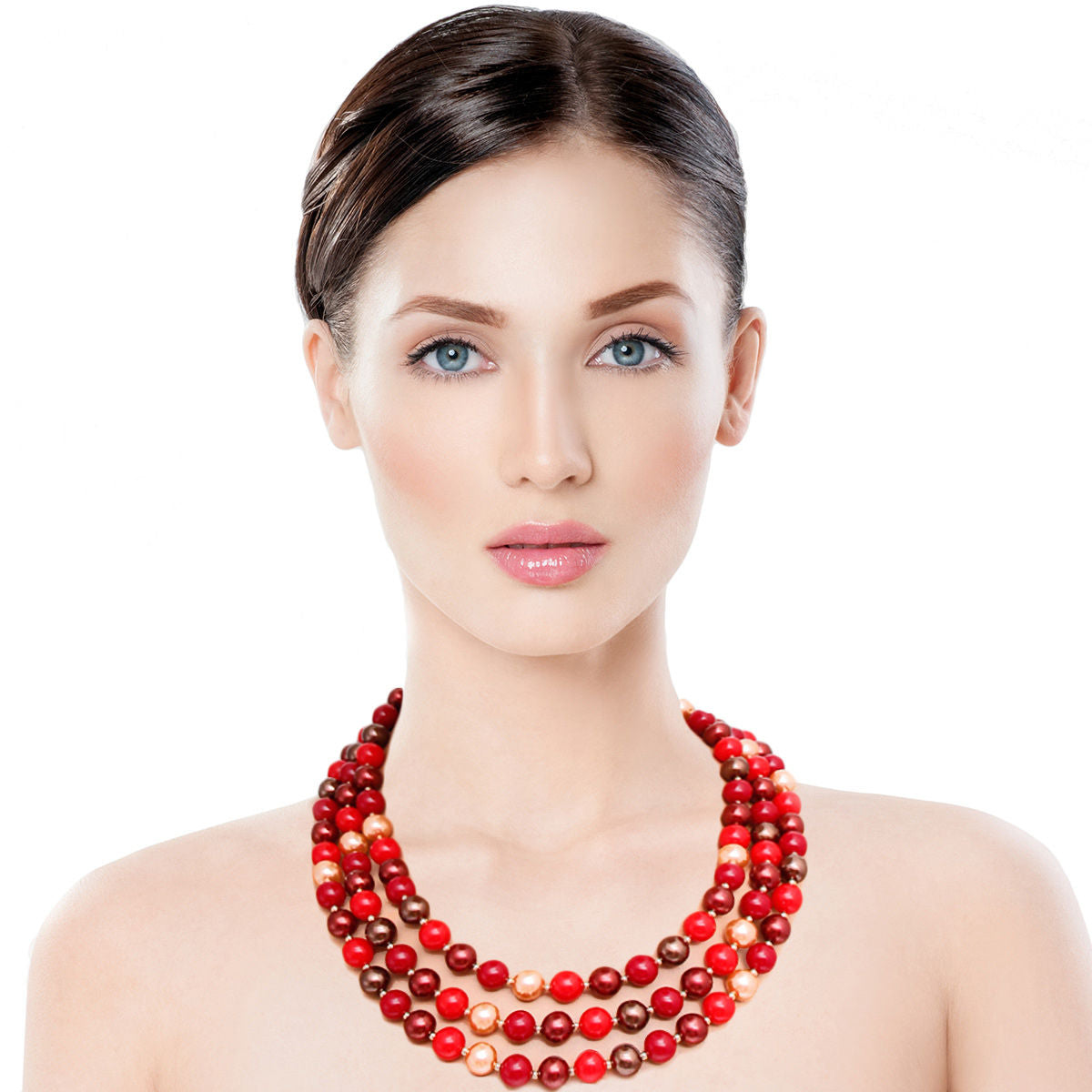 iLLASPARKZ Assorted Red Bead Layered Set - Walmart.com