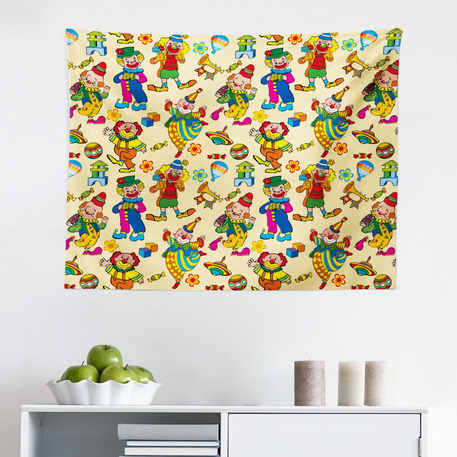 Rainy Tapestry, Romantic Water Drops View Melancholia Rainbow and ...