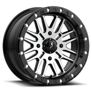 MSA Offroad Wheels Aluminum Rim M40 ROGUE 15X7in Satin Black Titanium ...