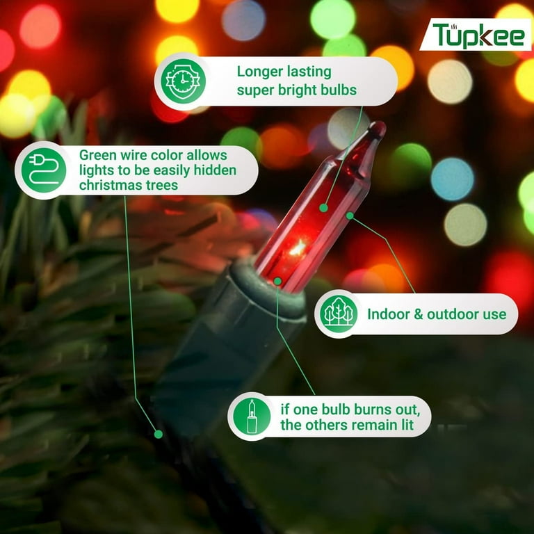 Flame Tip Christmas Lights