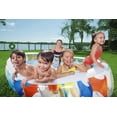 H2OGO! 7'6" x 60" x 20" Elliptic Inflatable Play Pool - Walmart.com