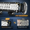 Nilight, LED Light Bar, 20" 126W Combo, Off-Road Brightness - Walmart.com