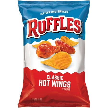 UPC 028400598453 - Ruffles Plain Potato Chips 8.5 oz | upcitemdb.com