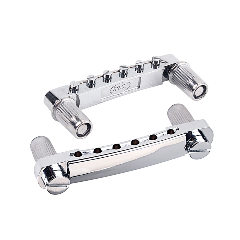 Buy Hemoton Guitar Bridge Saddle Roller Acoustic Locking Tune Matic Lp ...