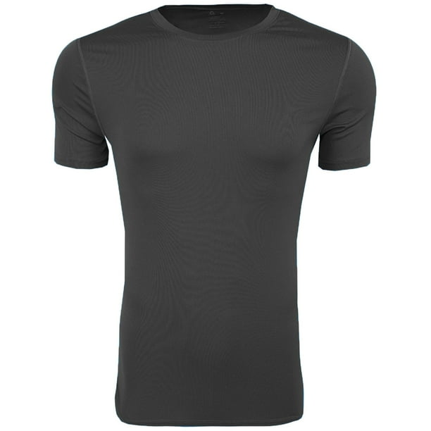 Camiseta básica Reebok Performance Base Layer para hombre gris pequeño ...