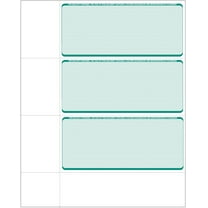 Computer Check Paper - Blank Personal Wallet Checks 3 on a Page ...