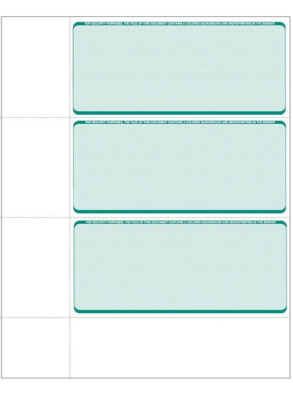 Blank Checks in Money Handling - Walmart.com