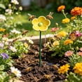 Bee Watering Station, 27cm Ceramic Flower Shaped Bowl with Stake for ...