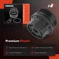 A-Premium Oil Filter Housing Cover Cap Compatible with Pontiac Vibe ...