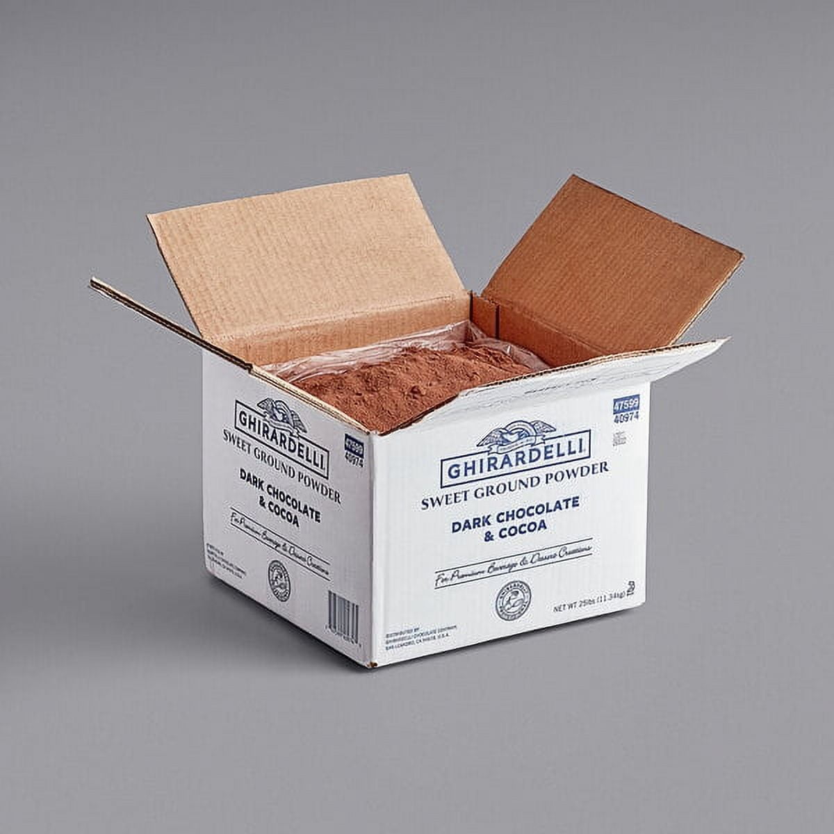 Click here for Ghirardelli 25 Lb. Sweet Ground Dark Chocolate & C... prices