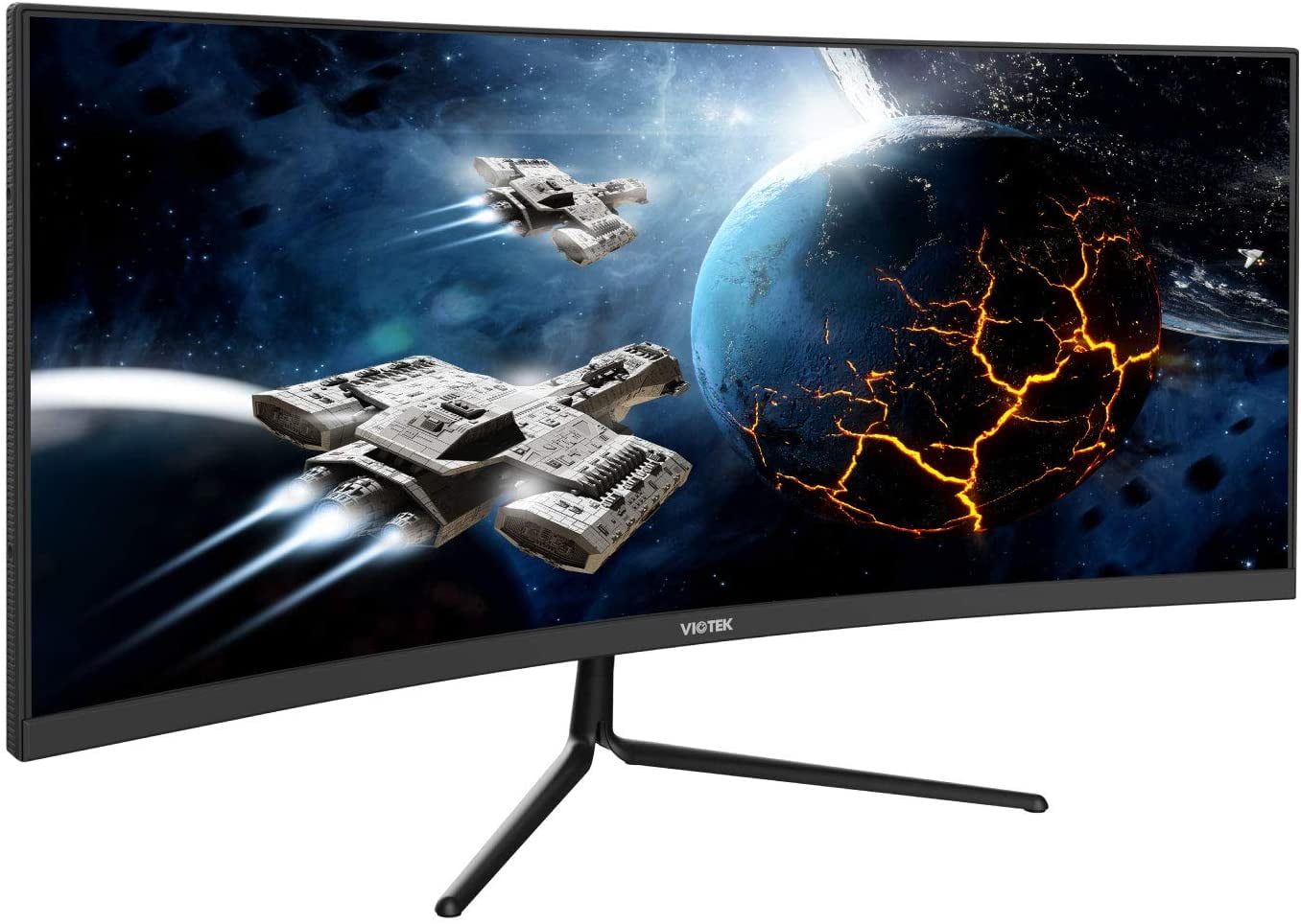 VIOTEK GNV29CB Ultrawide Curved 29 Inch Gaming Monitor 120Hz UWFHD 21 9 