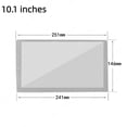 10.1 Inch Android Large Screen Navigation Frame for 2015 Ford Focus ...
