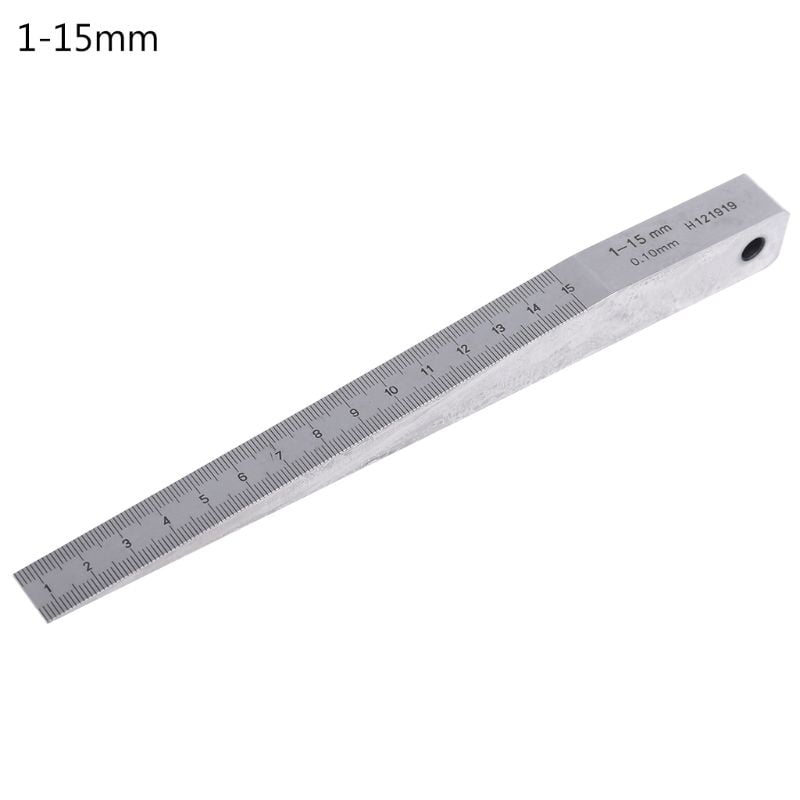 ZUARFY Taper Gauge Gage Welding Wedge Feeler Gauge Feeler Wedge Gauge ...