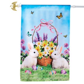 Dalmatian Easter Garden Flag - Walmart.com