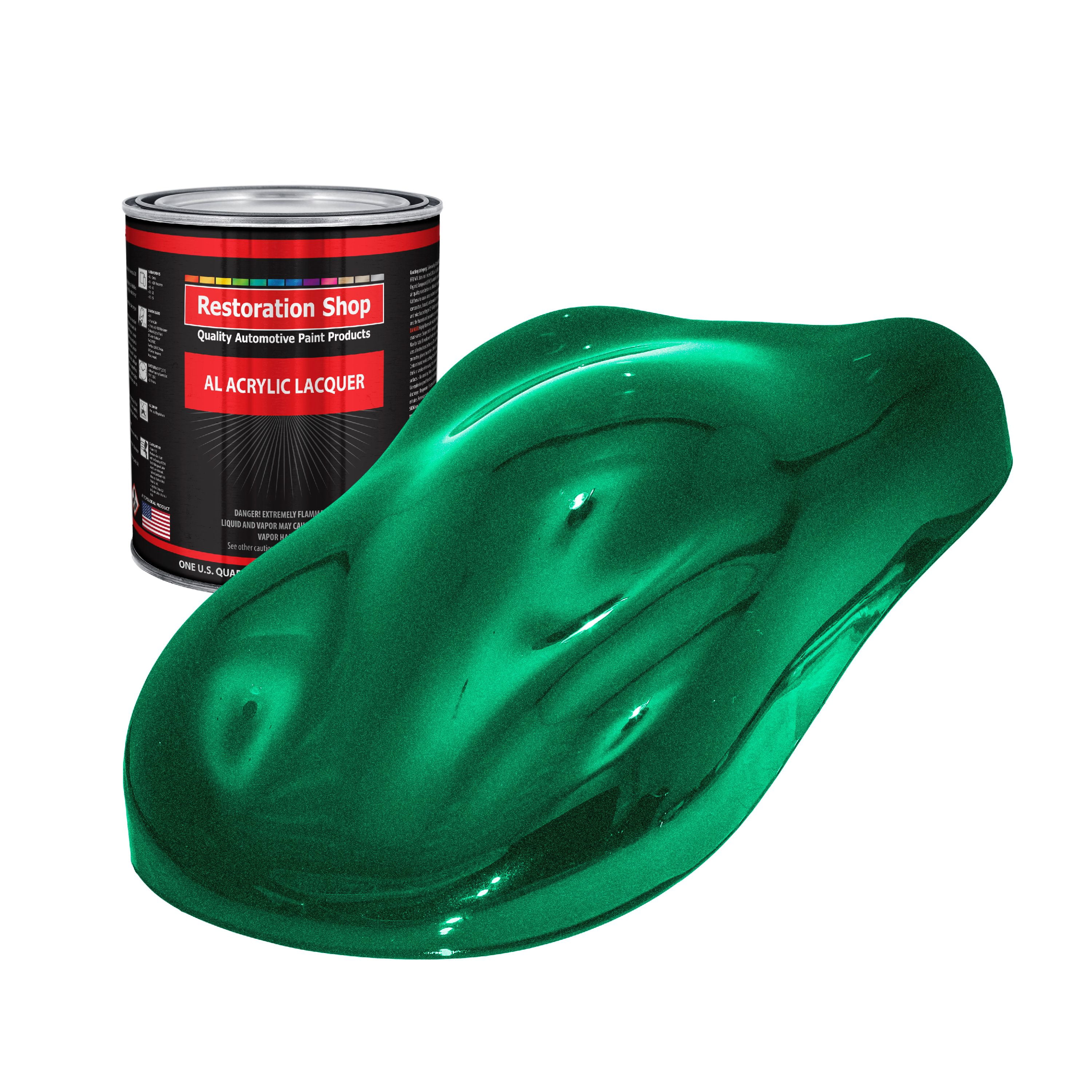 Restoration Shop - Emerald Green Metallic Acrylic Lacquer Auto Paint ... Restoration Shop - Emerald Green Metallic Acrylic Lacquer Auto Paint ...