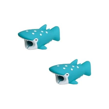 Cable Bites Phone Charger Cord Protectors, Shark and Dolphin Cover ...