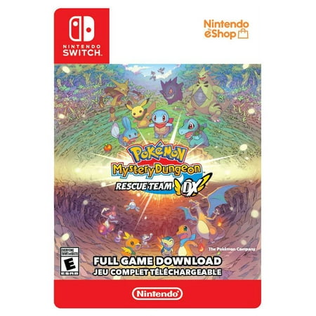 Pokemon Mystery Dungeon Rescue Team DX Nintendo Switch Download Walmart