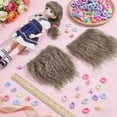 2Pcs Wool Wig Hair for DIY Girls BJD Makings Accessories with 40Pcs 4 ...