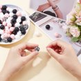 100Pcs Beads Round Mixed Color 14.5~15mm Hole: 2~2.2mm - Walmart.com