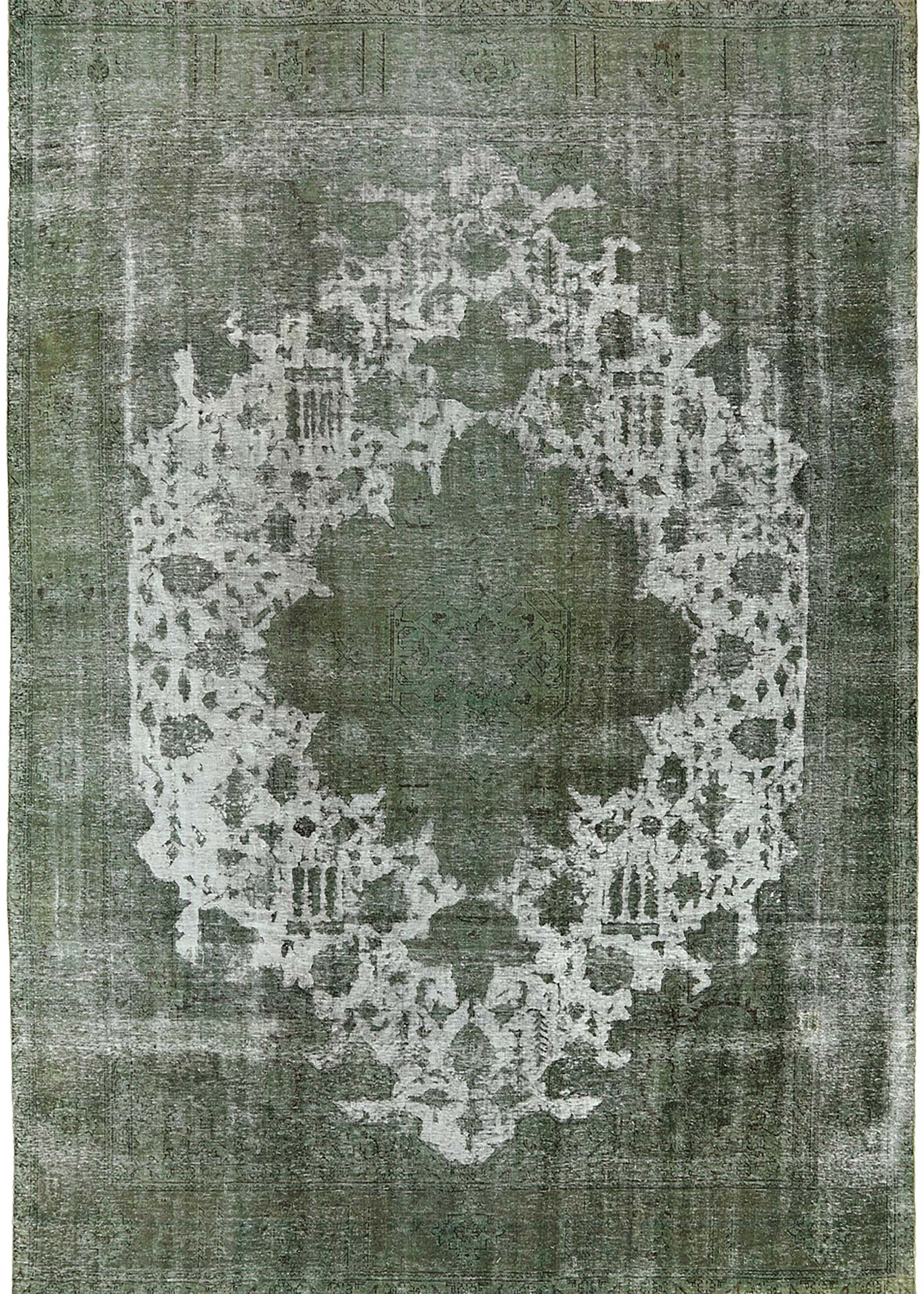 Ahgly Company Indoor Rectangle Mid-Century Modern Dark Sea Green ...