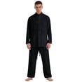 longantii Men's Tai Chi Martial Arts Training Set - Cotton Linen Kung ...