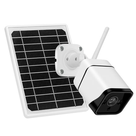 1080P Wireless Solar Camera Rechargeable Battery Power IP Cameras with ...