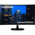 SAMSUNG 24" 390C Series LED FHD Curved Monitor, 60Hz Refresh Rate, 4ms ...