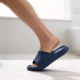 ZROVA EVA Couple Home Slippers 2-Pack - Soft Non-Slip Solid Color ...