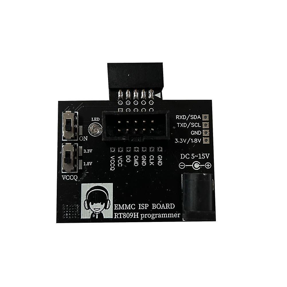 1pcs Emmc Isp Board For Rt809h Programmer Emmc Adapter Dc 5-15v Fast ...