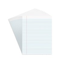 Staples Notepads 3" x 5" Unruled White 100 Sheets/Pad 36/Carton ...
